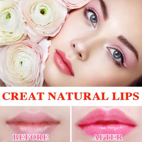 WYBLZPXZ 2Pcs Clear Crystal Flower Jelly Lipstick,PH Magic Temperature Color Changing Lipstick,Lip Gloss,Long Wear Nutritious Tinted Lip Balm,Moisturizing Lip Stick Makeup Set (Set A)
