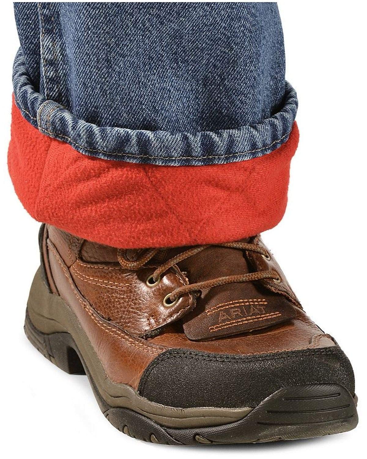 Wrangler mens Rugged Wear Woodland Thermal jeans, Stonewashed Denim, 36W x 30L US