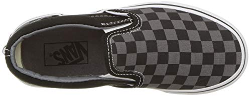 Vans Boys' Classic Slip-On (Toddler/Youth - Black/Pewter - 10.5