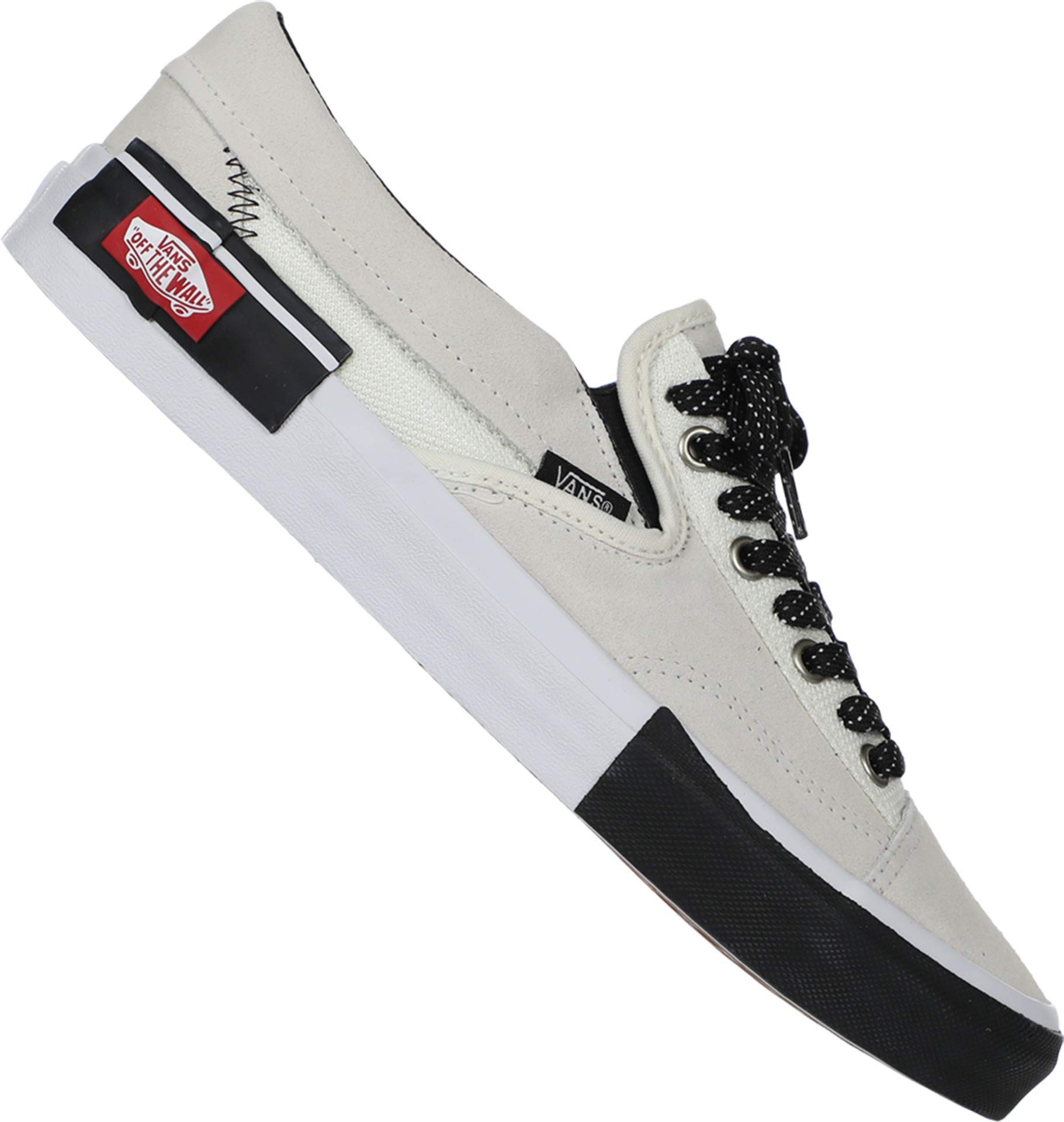 Vans Slip-On Cap Reflective Marshmallow/Black Men's 13, Women's 14.5