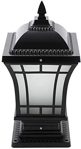 Zhangl LED Column Headlights, Outdoor Courtyard Wall Lights, Gate Pillars, Outdoor Waterproof Villas, Wall Headlights, Ultra-Bright Home, Pathway Garden Light Deck Path Lawn Backyard