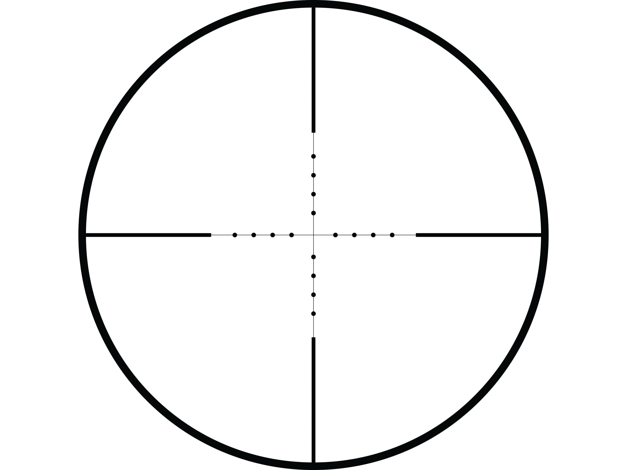 Vantage Riflescope 3-9X50, 1", Mil Dot (Wire)