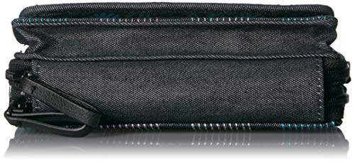 Vera Bradley Women's Denim All in One Crossbody Purse With RFID Protection, Moonlight Garden, One Size