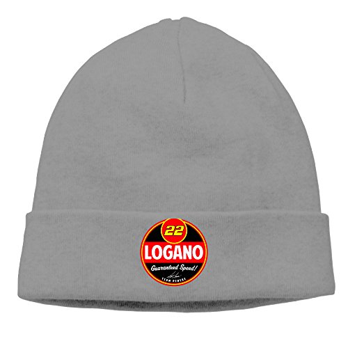 TTMMDGHB American Joey Logano Stock Car Racing Driver Outdoor Beanies Hat Warm Winter Caps DeepHeather