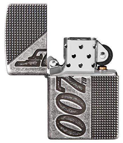 Zippo Armor James Bond 007 Black Ice Lighter