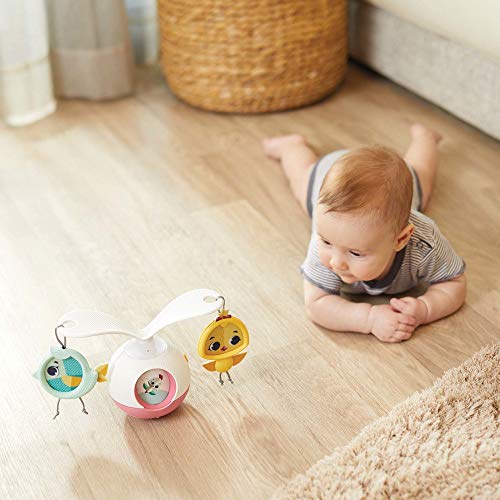 Tiny Love Tummy Time Mobile Entertainer, Toy with Music and Lights, 0M +, Princess Tales