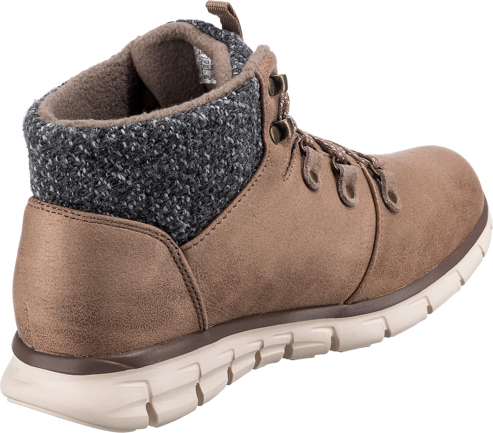 Skechers Women's Walking Boot Hiking, Taupe, 8