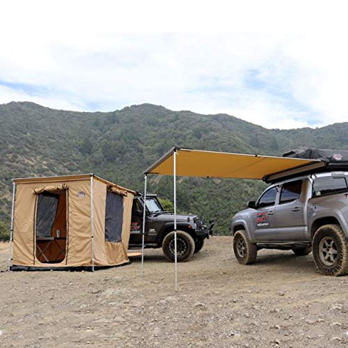 Tuff Stuff Overland Awning Camp Shelter Room w/PVC Floor, 280G Material, 6.5 x 8 TS-AWN-CSR-280G