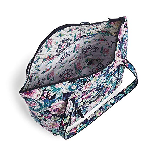 Vera Bradley Women's Cotton Miller Tote Travel Bag, Garden Grove, One Size