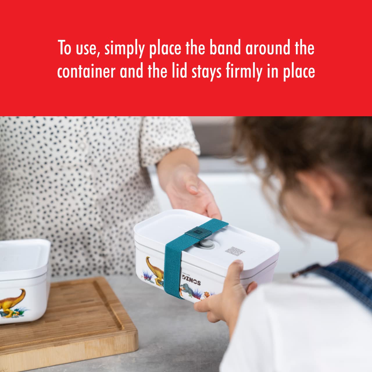 ZWILLING Fresh & Save 3-pc Elastic Band Set for Lunch Boxes and Airtight Food Storage Containers