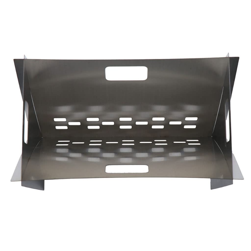 WXBDD Folding Bbq Grill Portable Split Design Outdoor Camping Bbq Picnic Tool Easy Washable Food Barbecue Tool
