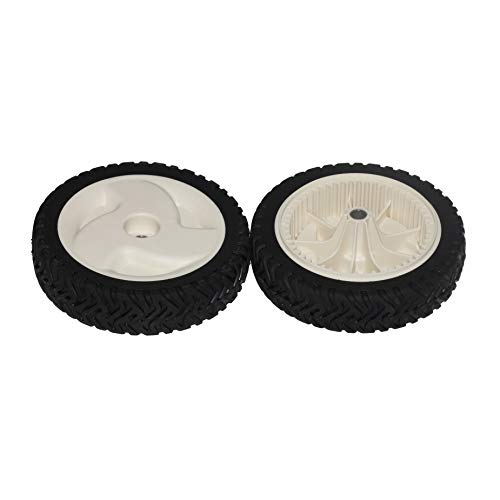 Sutmorly 105-1815 Front Drive Wheels Compatible with Toro 22 Inch Recycler Mower - 8" Drive Wheel Tires Gear Assembly Compatible with Toro 20016 20065 20005 Self-Propelled Lawn Mower 8 Inch, 2Pack