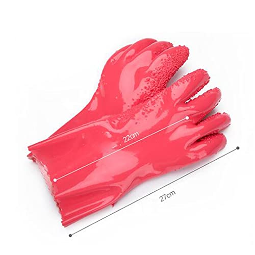 VEMMIO Cleaning Glove Peeling Kitchen Vegetables Peeling Gloves Rubbing Potato Skin Scaling Gloves Household Gloves