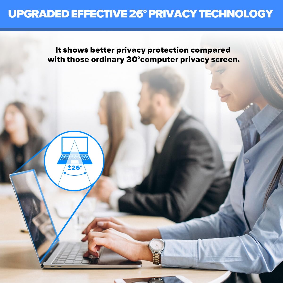 VERPONITY [2-Pack] HD Privacy Screen MacBook Pro 13 inch(2016-2022,M1)/ MacBook Air 13 inch(2018-2021,M1)，Removable Crystal Clear Laptop Screen Privacy Shield with Anti-Glare Coating Filter……