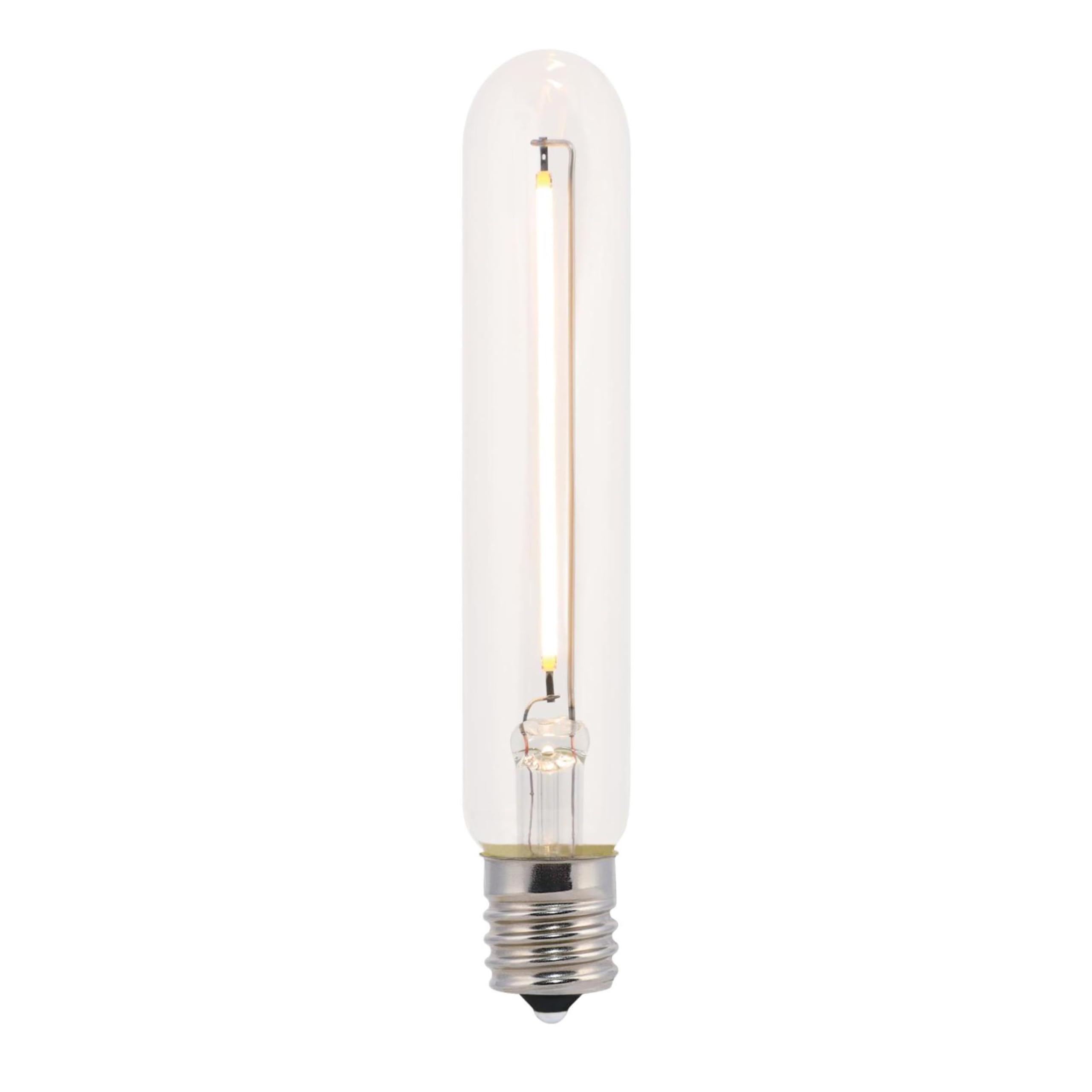 Westinghouse 5194100 3.5 Watt (40 Watt Equivalent) T6.5 Dimmable Clear Filament LED Light Bulb, Intermediate Base