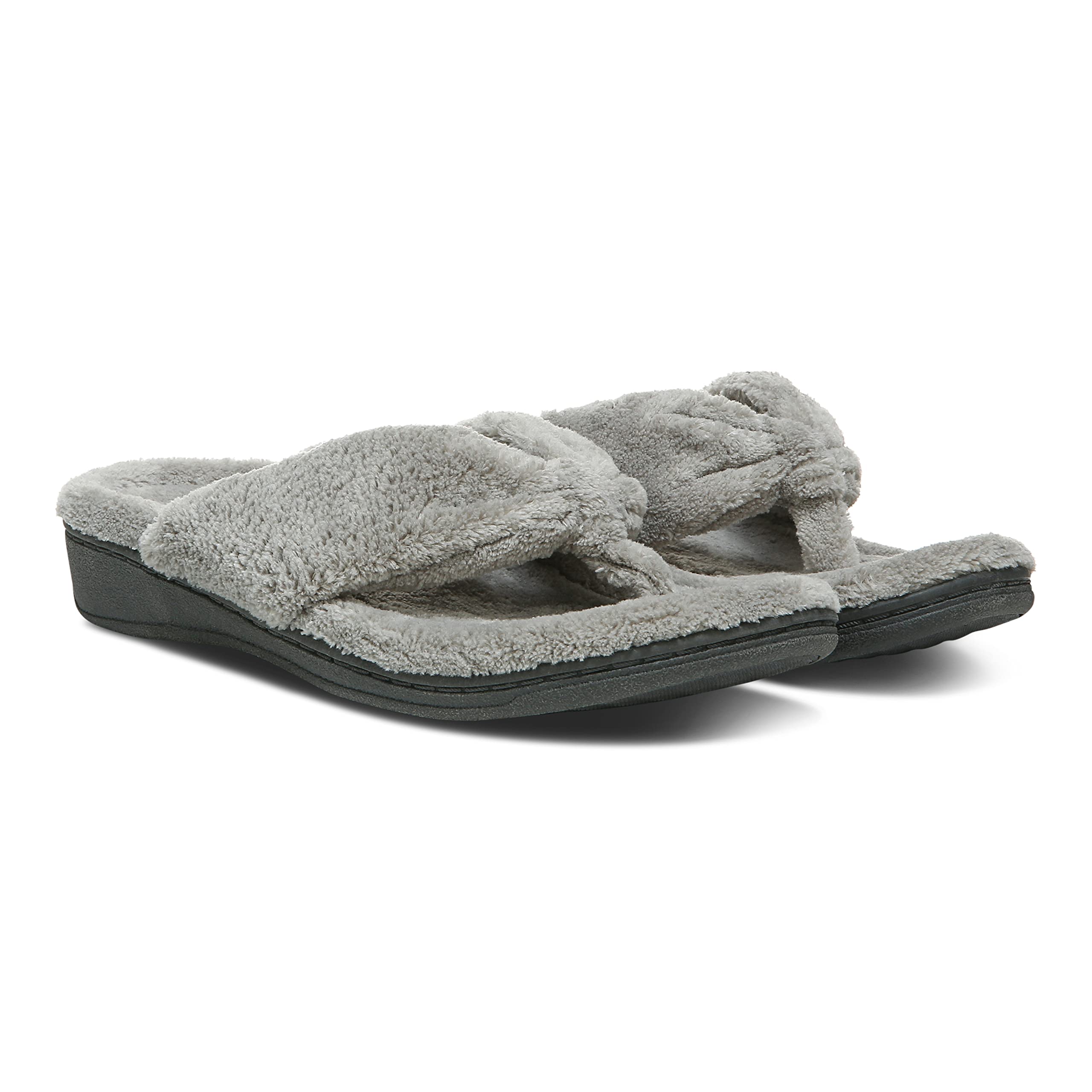 Vionic GRACIE0515M Gracie Light Grey Terry 5 M