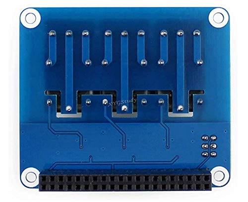 XYGStudy for Raspberry Pi 4B/3B+/3B/2B/B+/A+ Expansion Power Relay Module - RPi Relay Board