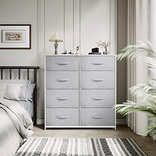 YITAHOME 12 Dresser for Bedroom + YITAHOME Fabric Dresser for Bedroom (8 Drawers)