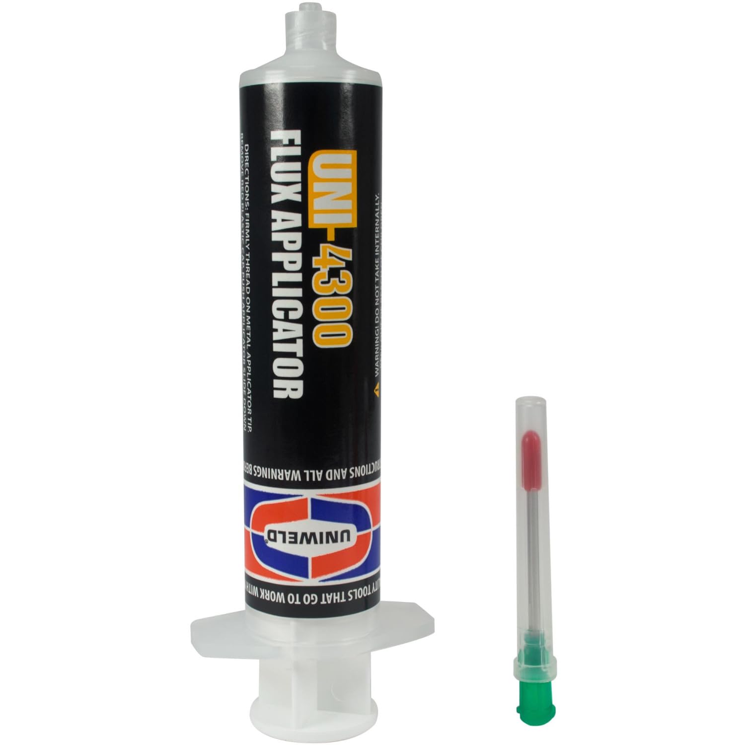 Uniweld P4KD9S Aluminum Soft Solder Kit with Metal Tip Flux Applicator 2 x 3.25 x 1 inches