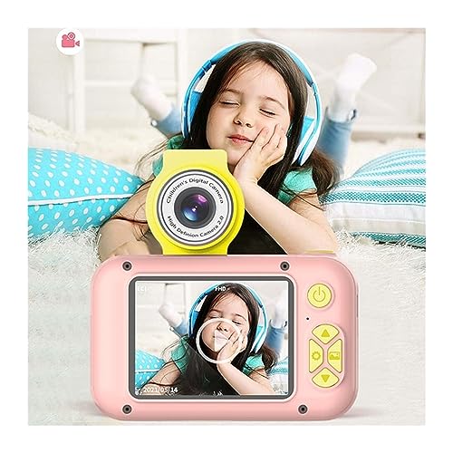 X101 Kids Camera 2.4in IPS Screen Digital Cameras 180° Flip Len Student Camera,Children Selfie Camera with Playback Game (Size : 16G, Color : A)