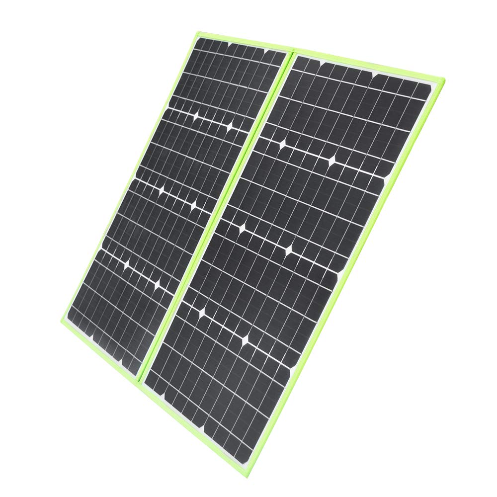 YUANFENGPOWER 100W 12V Foldable Solar Panels Kit Portable Solar Charge with 10A Controller for 12v/24v Battery, Camping, Travel RV Outdoor