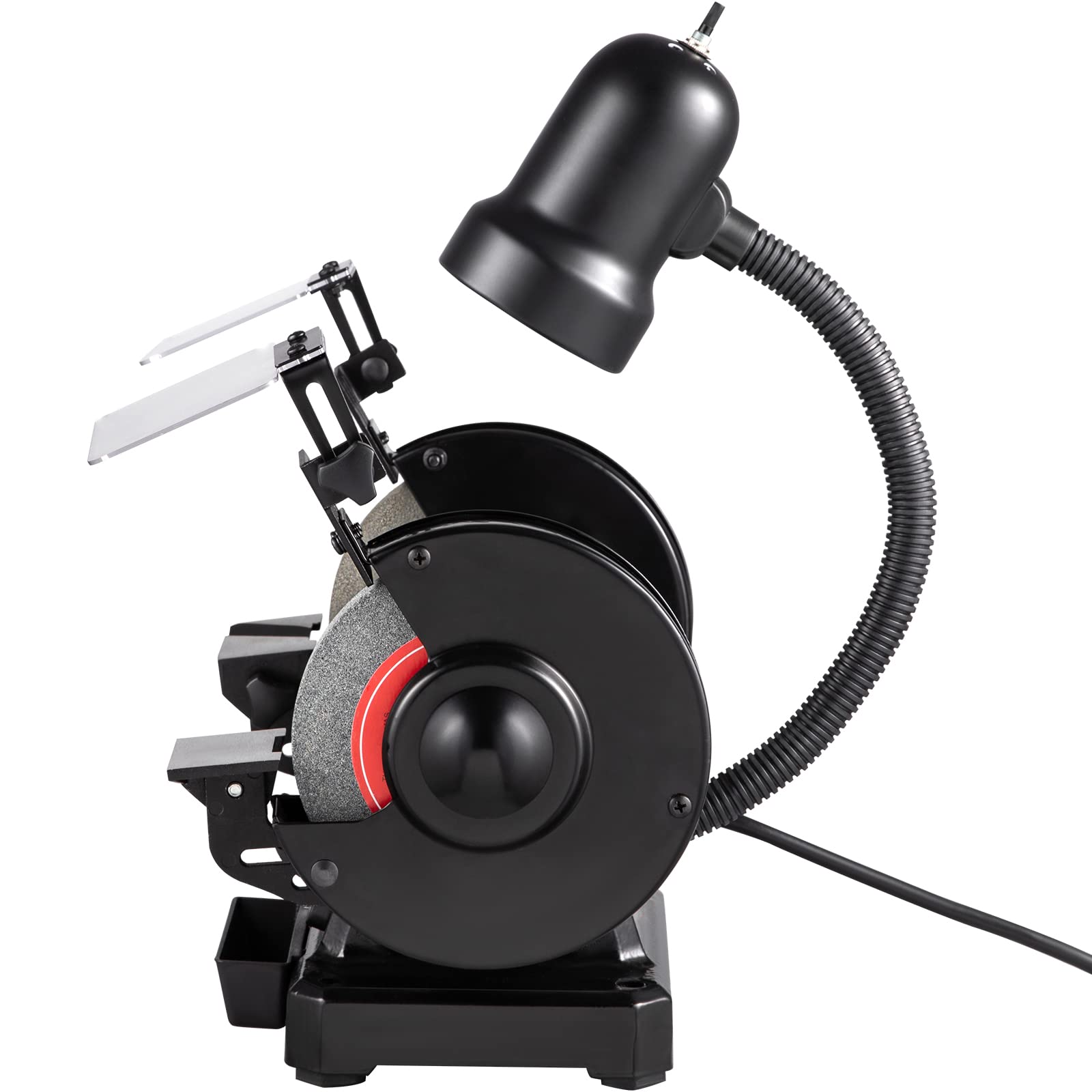 VEVOR 8" Variable Speed Bench Grinder (1800-3795 RPM) with POWERTEC Diamond Grinding Wheel Dresser
