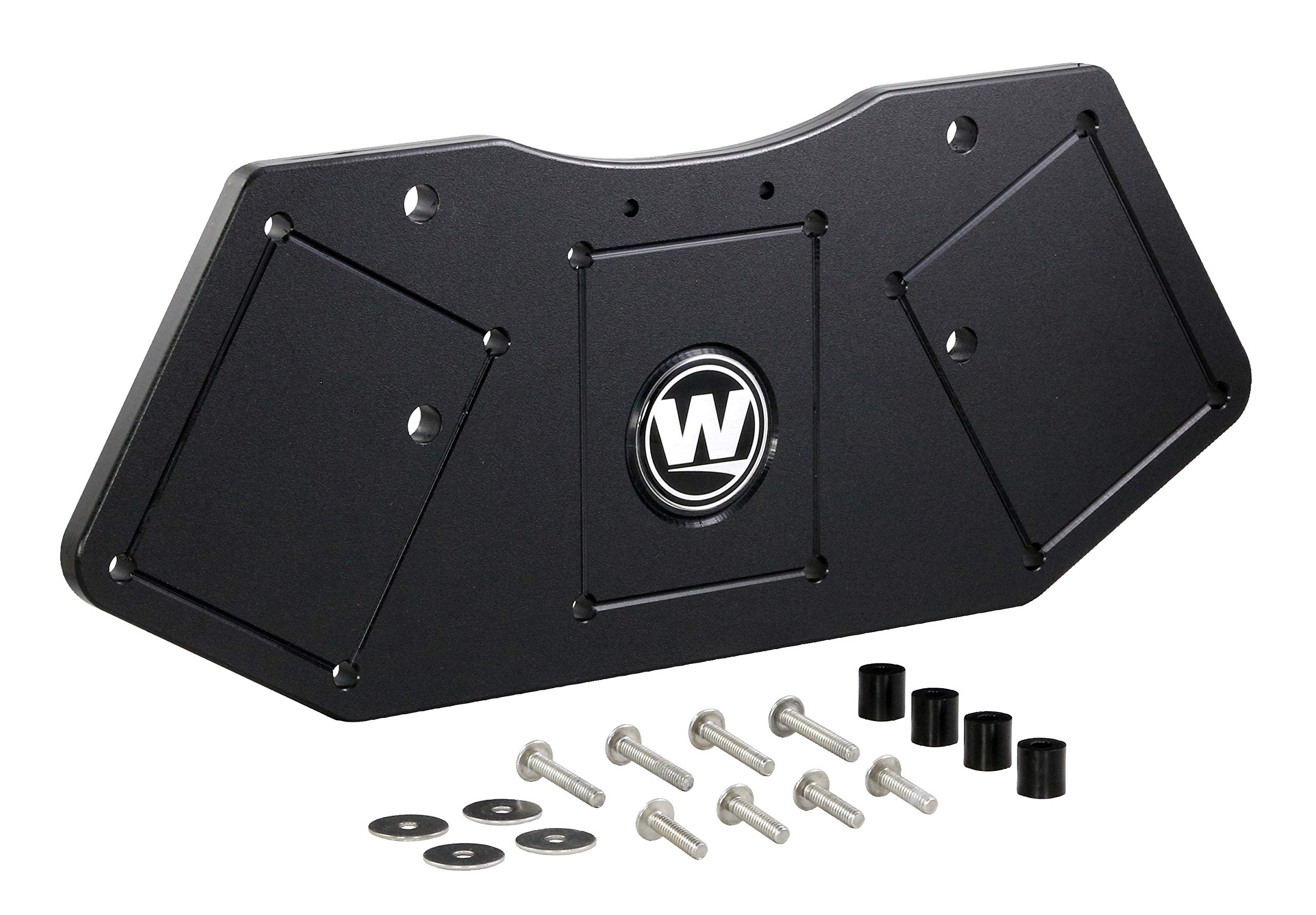 Wilderness Systems Kayak Stern Mounting Plate Gen 2 | Fits ATAK 140 / Radar Kayaks | Torqueedo Motor Mount | Kayak Power Pole Mount | Kayak Accessory Mount, Black, One Size (8070236)
