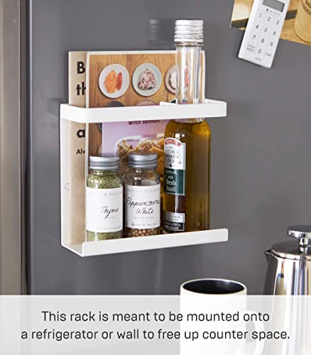 Yamazaki Home Magnet Wrap or Aluminim Foil Holder - Kitchen Storage, Magnetic Organizer - Steel