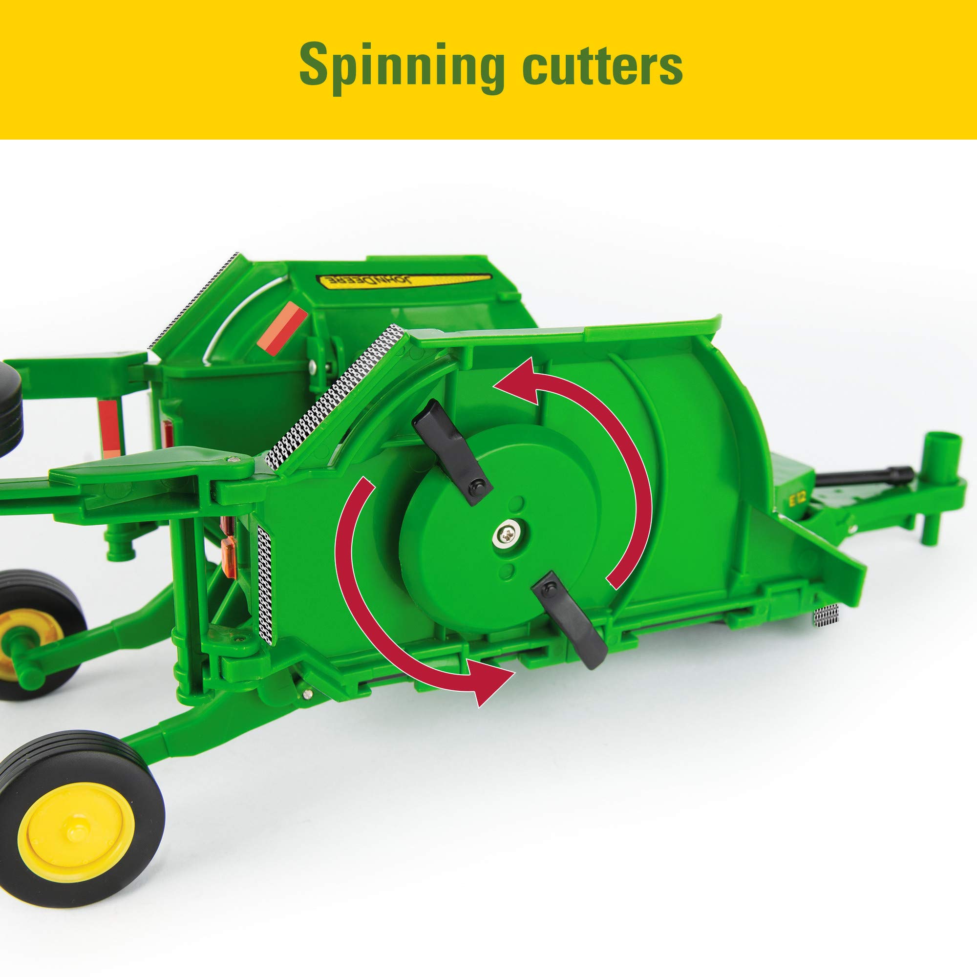 TOMY John Deere Big Farm Scale 637 Flex Fold Disk Toy (1:16 Scale), Unisex Children