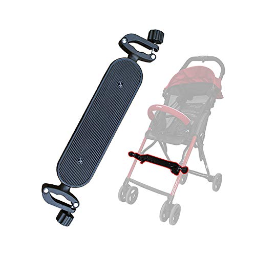 Universal Baby Stroller Accessories Adjustable Pedal Adapter footrest for Carriage (OneSize)