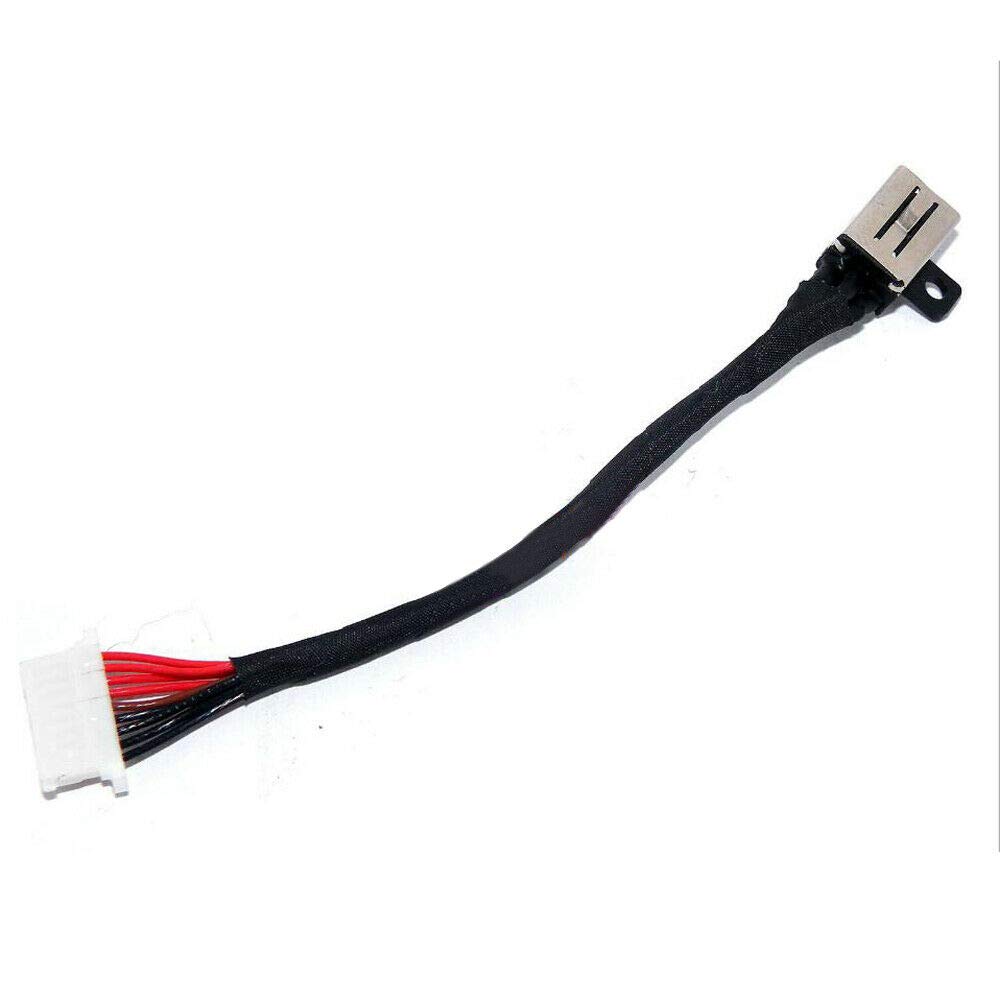 Zahara 9PIN DC in Power Jack Cable Plug in Charging Port Socket for Dell Inspiron 15 7591 7590 / Vostro 15 7590 / P83F P83F001 048JWV 48JWV(9cm/ 3.5inches)(not fit for Dell Inspiron 2-in-1 Series)