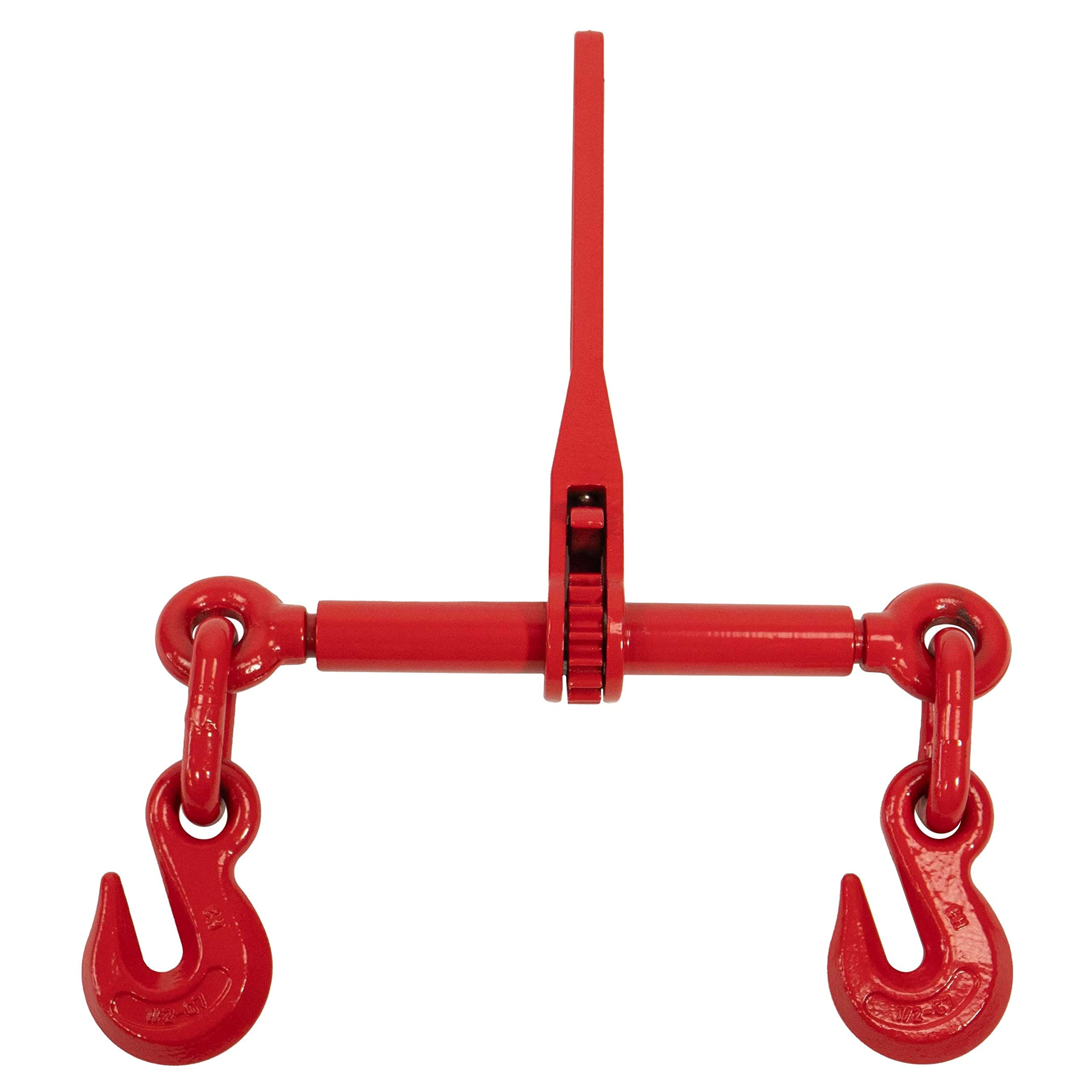 US Cargo Control Heavy Duty Ratchet Load Binder (4 Pack), 1/2 Inch Grade 70 Chain or 5/8 Inch Grade 43 Chain, 13,000 lbs. Working Load Limit, Use Ratchet Chain Binder for Flatbed Trailer or Truck
