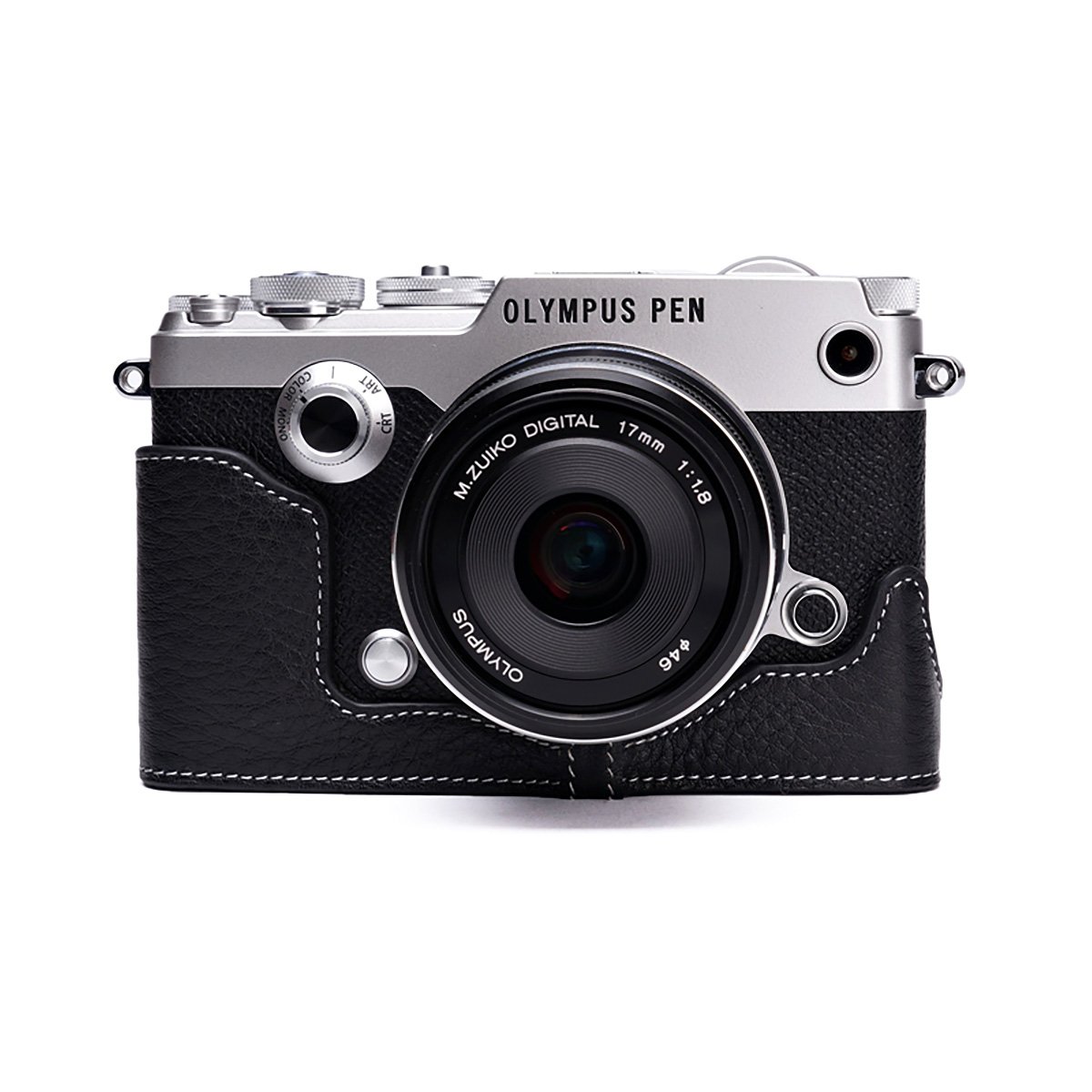 TP Original OLYMPUS PEN-F Body Half Case, Black