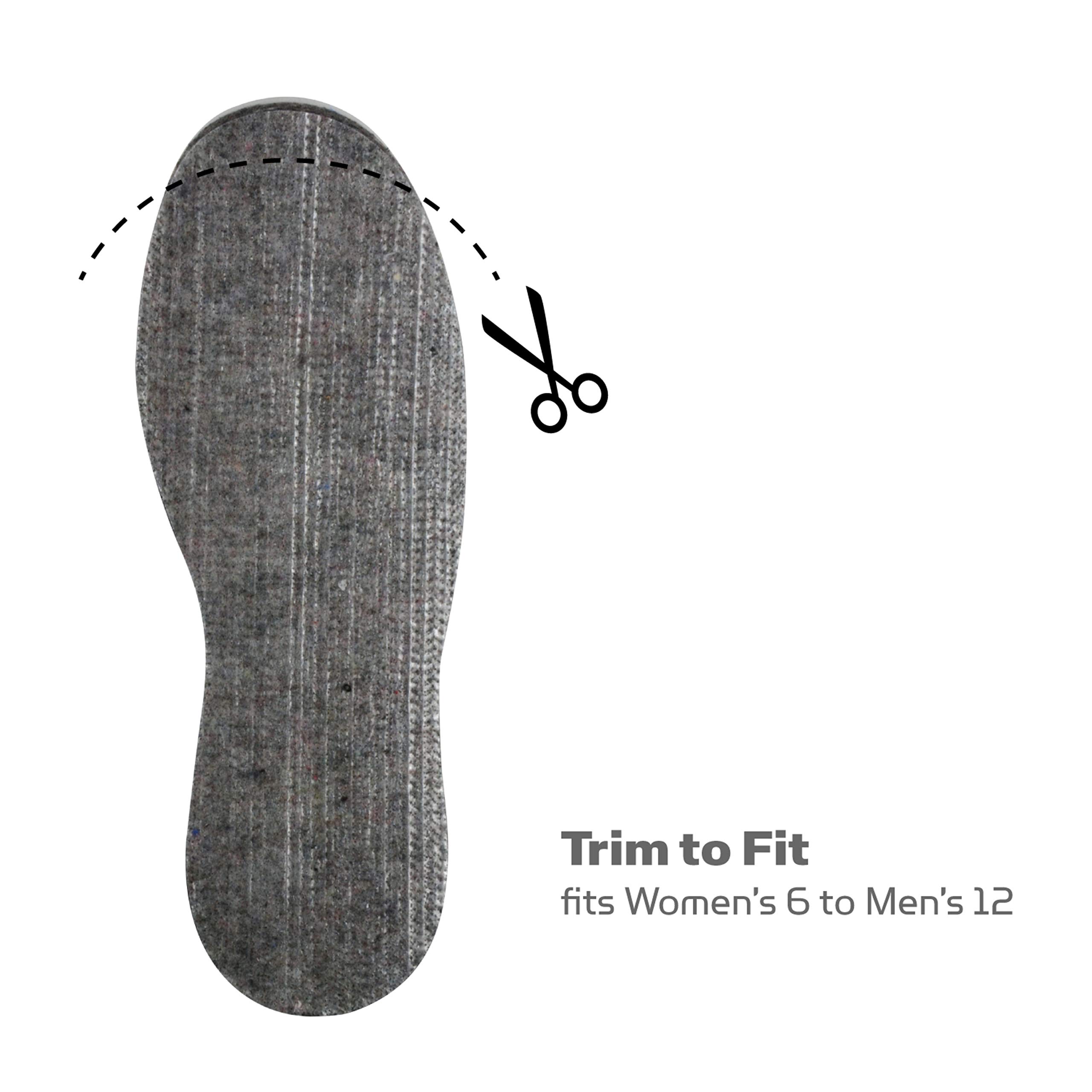 Yaktrax Thermal Cold Weather Insoles for Men and Women, 1 Pair