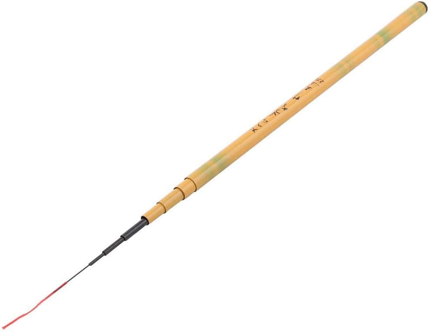 XMHF Traveling Fishing Rod 10 Sections Telescopic Pole Retractable Angling Fishing Pole Rod 2.8M Length