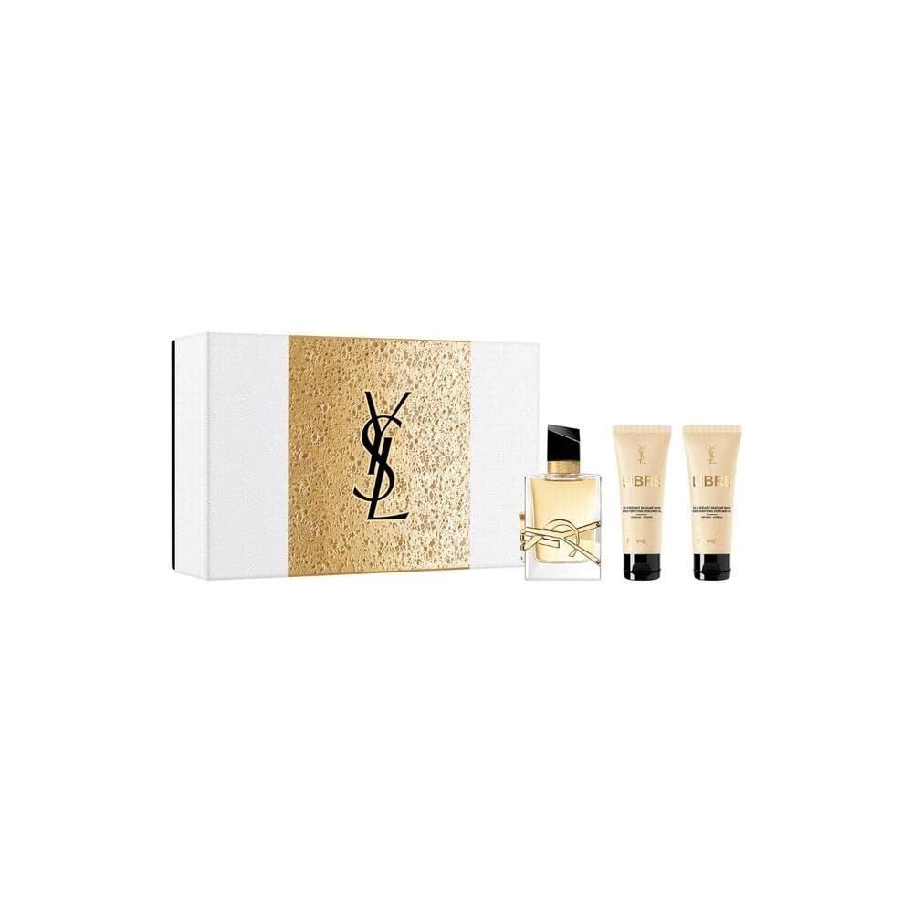 Yves Saint Laurent Libre 1.6 oz EDP Spray + 2 x 1.6 oz B/Balm. New Women's SET