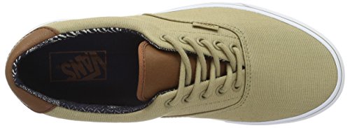 Vans ERA 59 (C&L) Khaki/Material Mix Skateboard Shoes-Men 11.5, Women 13