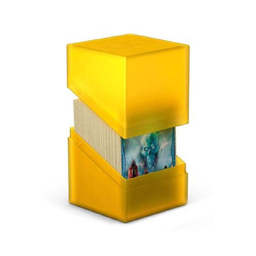 Ultimate Guard Amber Boulder 100+ Heavy-Duty Deck Box Case Protector