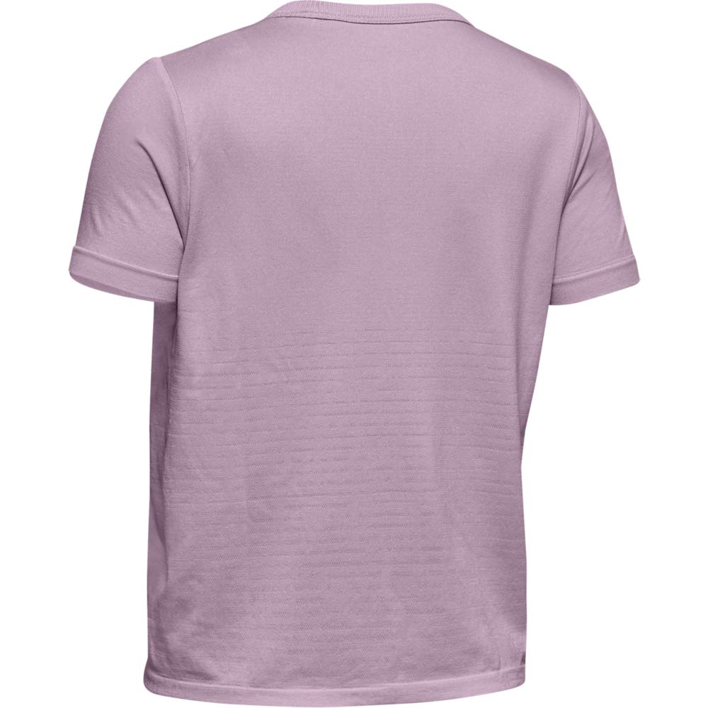 Under Armour Infinity Short-sleeve Shirt, Pink Fog (694)/Summit White, Youth Large