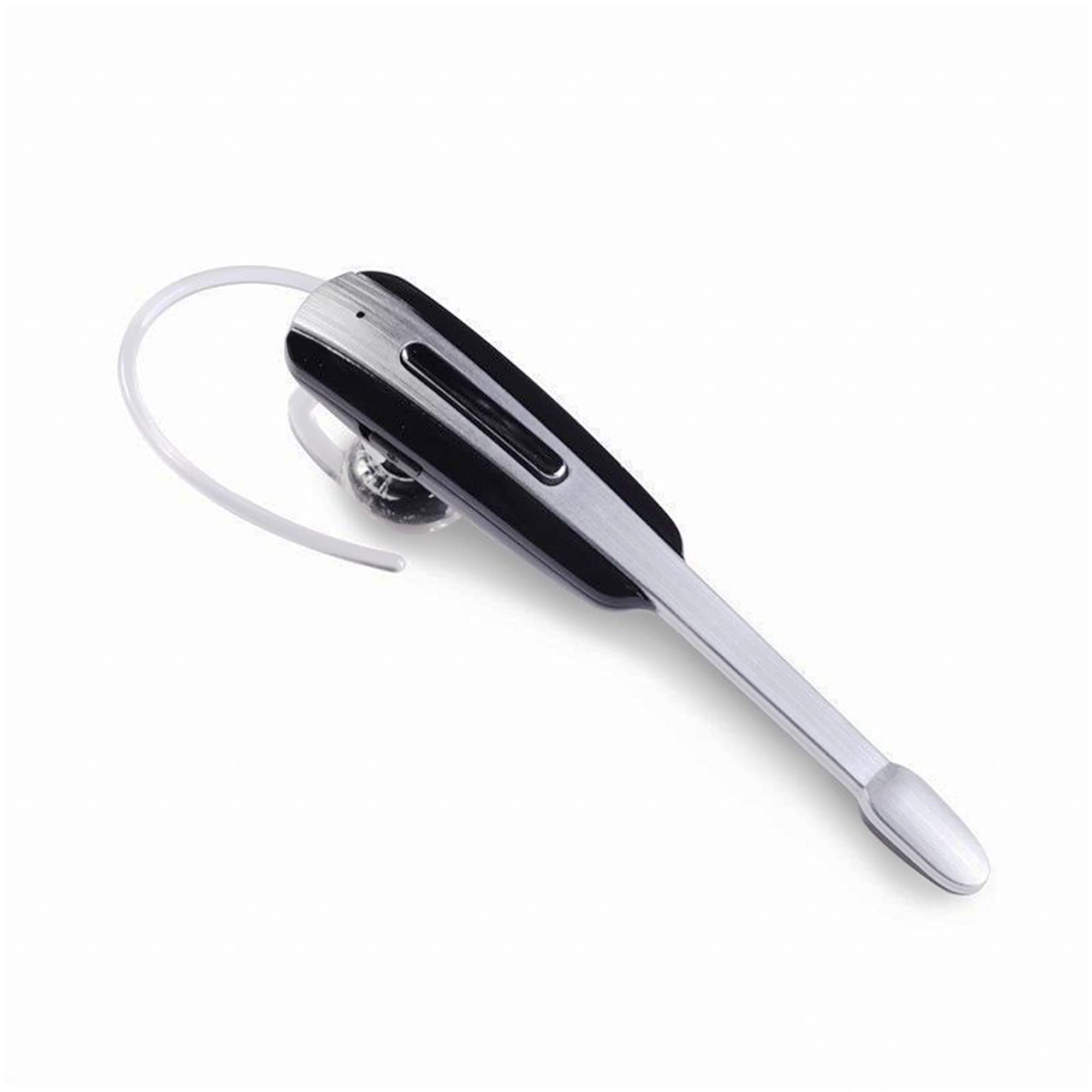 Tek Styz Headset Compatible with Bose Frames Alto in Ear Wireless Bluetooth Noise Canceling Earpiece (Black/Silver)