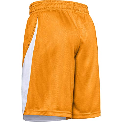 Under Armour Sc30 Shorts, Golden Yellow (711)/Teal Vibe, Youth Medium