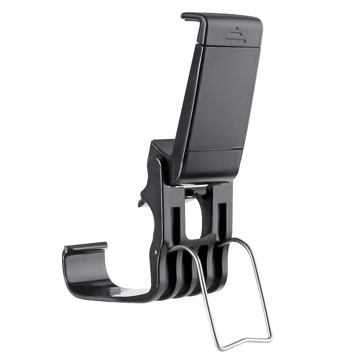 VSEER 2 Pack Foldable Controller Mobile Phone Holder/Cellphone Clamp/Clip Compatible with Xbox One/Xbox One S Controllers (Black)