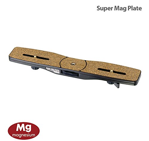 Velbon Super Mag Plate, Twin Camera Plate for Stereo Photography