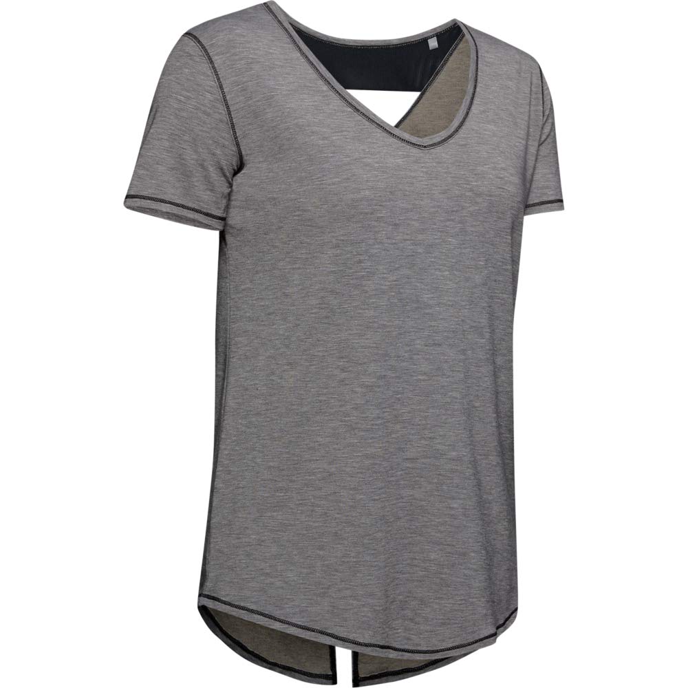 Under Armour Women's UA Recover™ Sleepwear Short Sleeve LG Black