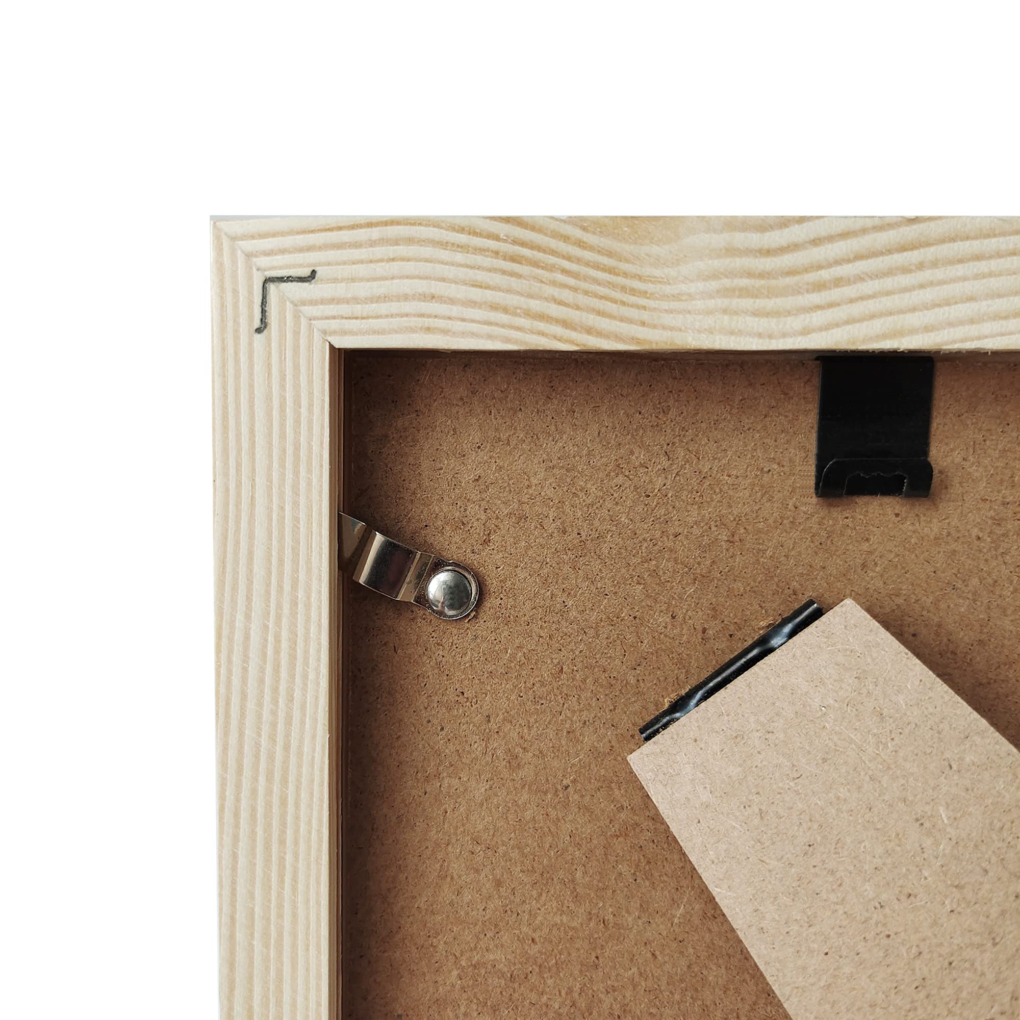 ZXT-parts 8x10 Picture Frames Red Photo Frame. Solid Wood, Plastic Panel (not Glass), The Tabletop or The Wall.
