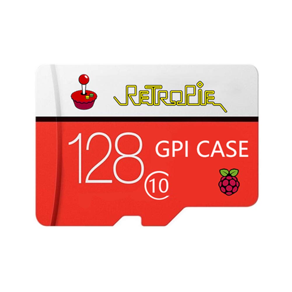 TAPDRA 128 GB Retropie Emulation Station SD Card for Your GPi Case Raspberry Pi Zero 14000+ Games