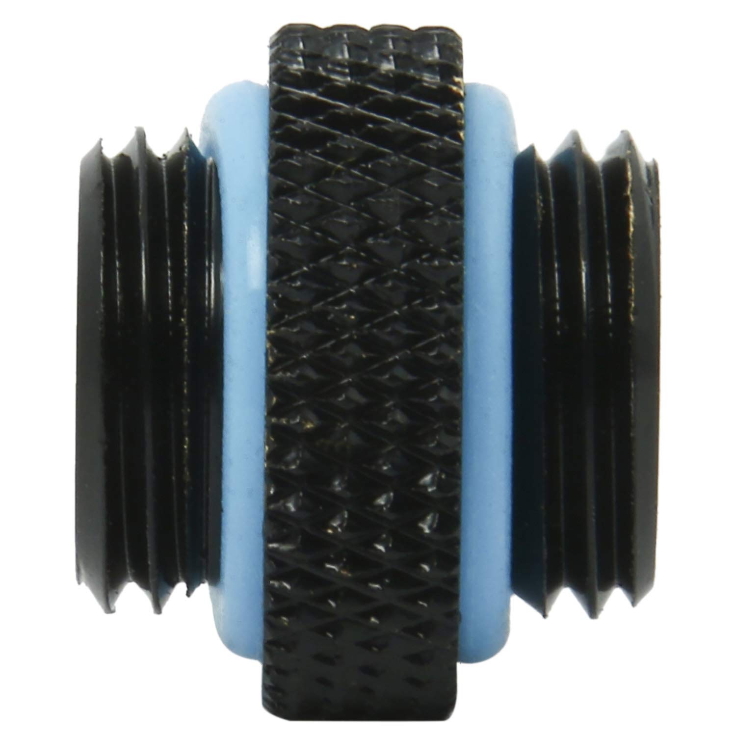 YaeCCC 6 Pack G1/4" inch 5mm Male to Male Fitting Matte Black