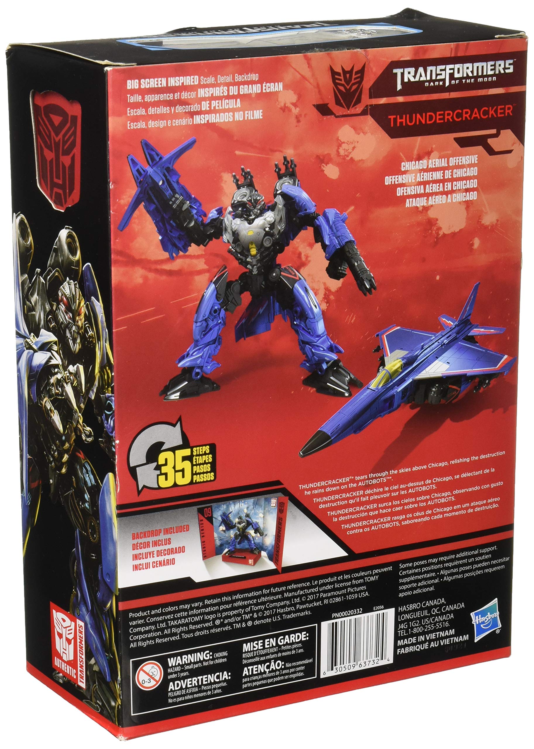 Transformers Studio Series 09 Voyager Class Movie 2 Thundercracker
