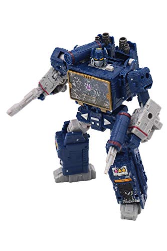 Transformers Toys Generations War for Cybertron Voyager Wfc-S25 Soundwave Action Figure - Siege Chapter - Adults & Kids Ages 8 & Up, 7"