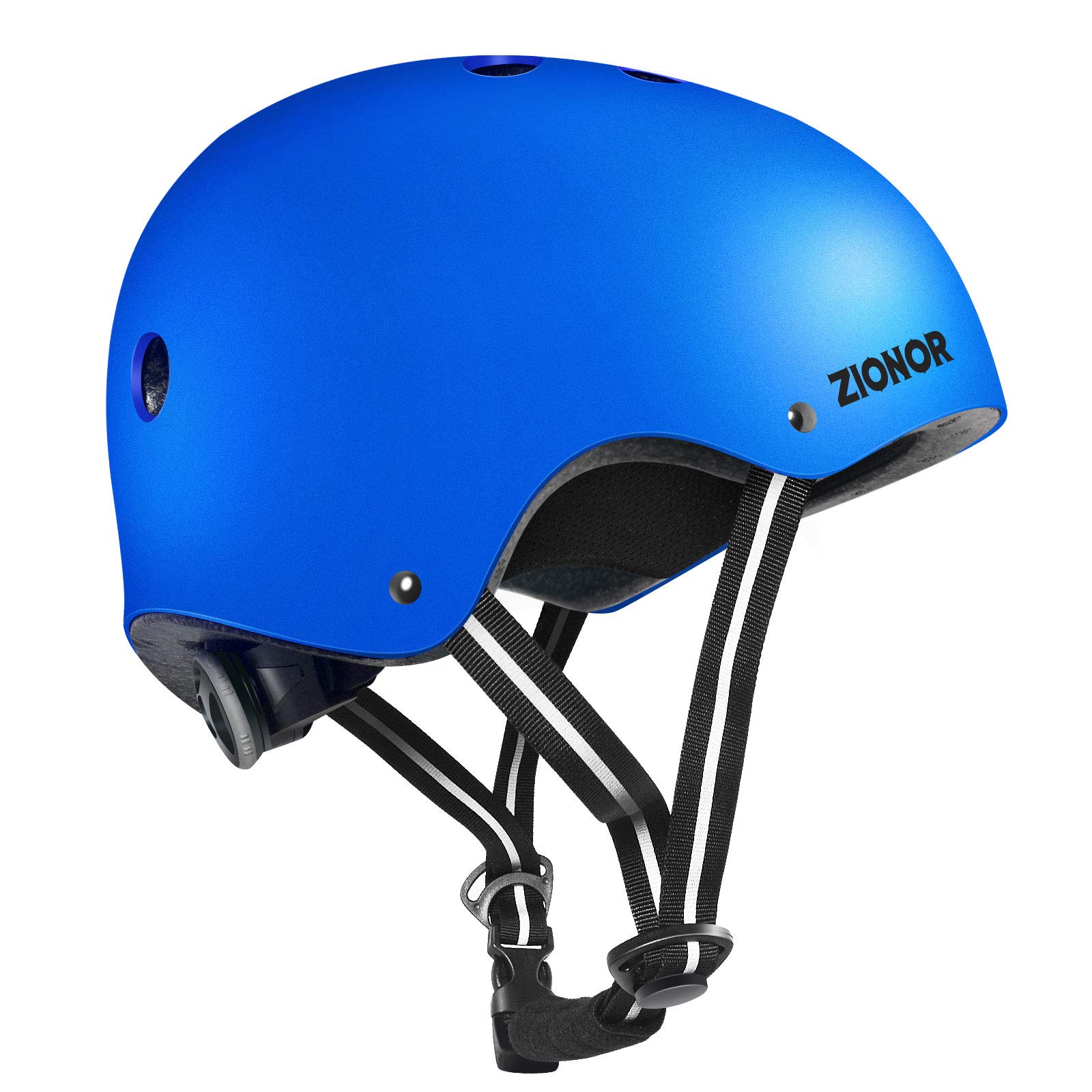 ZIONOR H3 Skateboard Helmet for Kids/Youth/Adults - Comfortable Wearing for Skateboarding/Roller Skating/Inline Skating/Scooter SkyBlue (Medium)